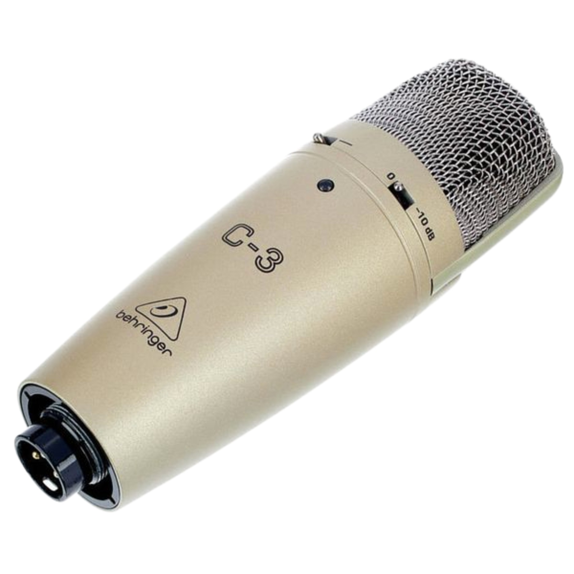 Microfone Condensador Behringer C-3 Com Diafragma Duplo Para Estúdios ...