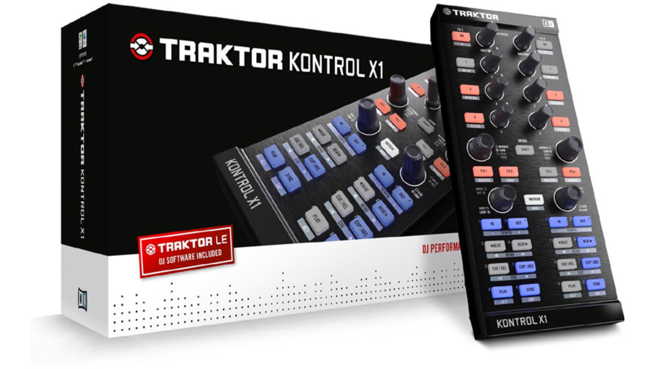 Controlador Native Instruments KONTROL X1 MK2 com TRAKTOR PRO 3 ...