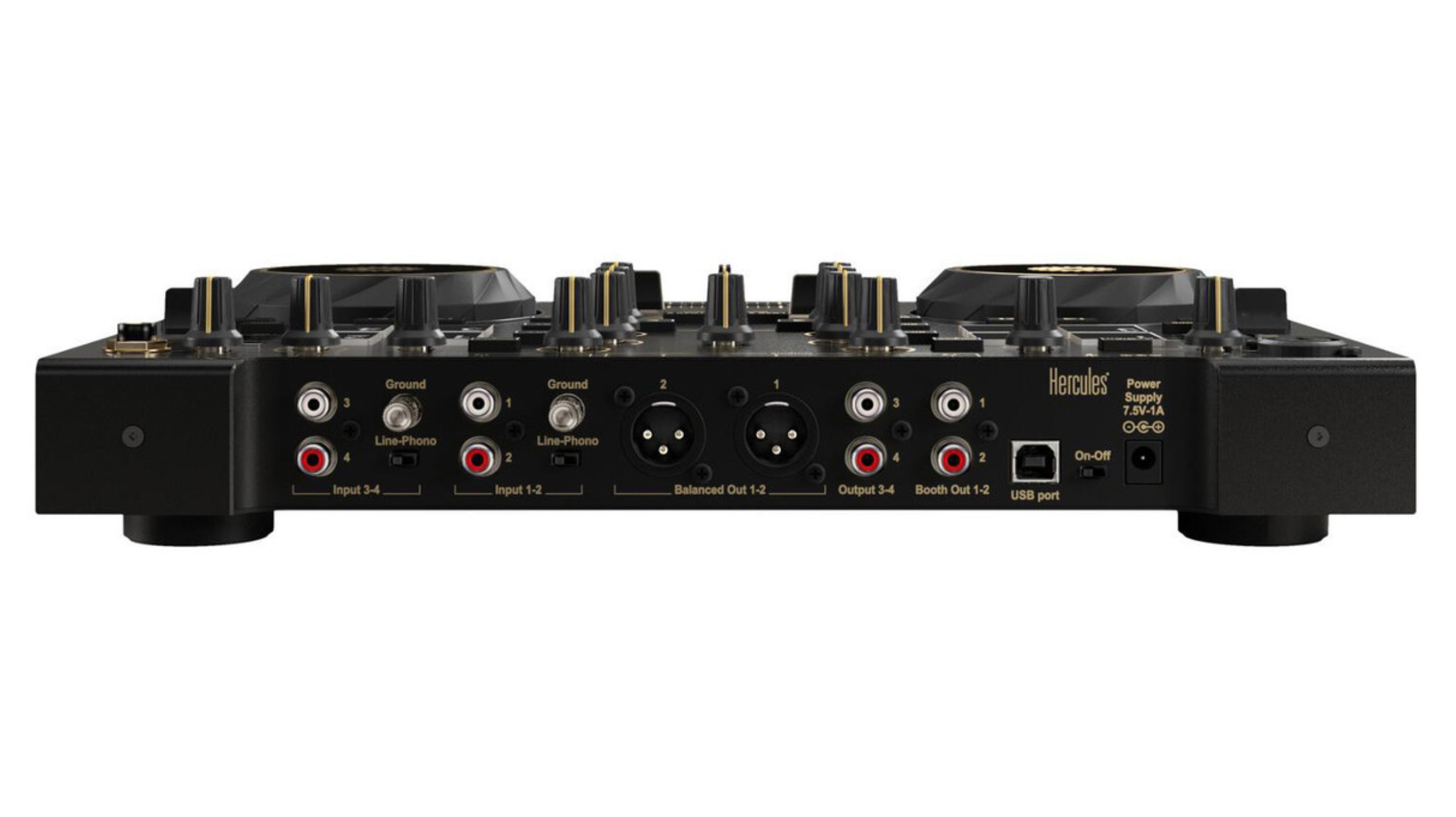 Controlador Hercules Console RMX2 com Virtual DJ Black-Gold ...