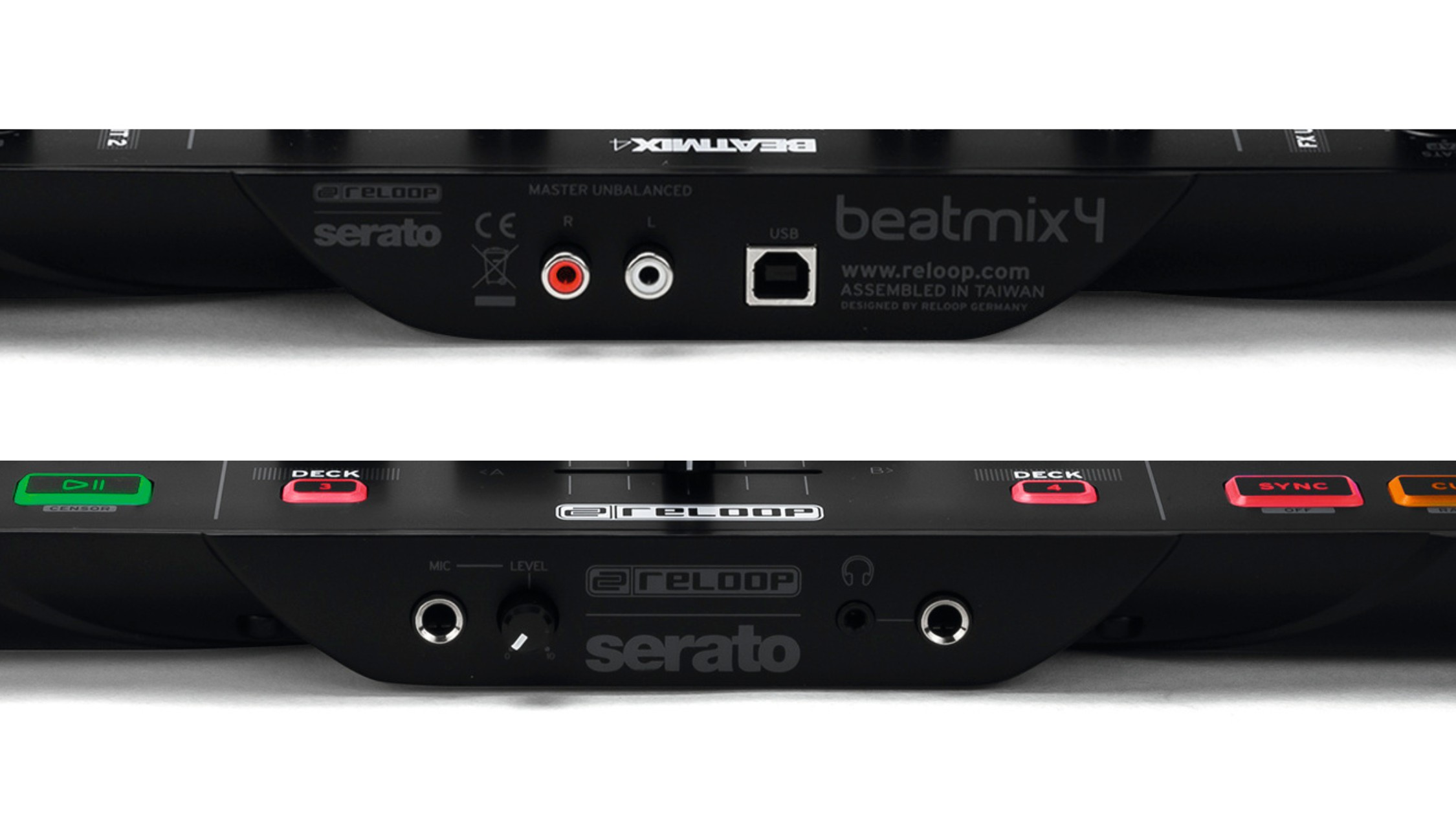 Controlador de 4 Canais Reloop BeatMix 4 MK2 com Serato - Equipamentos para DJs é Aqui