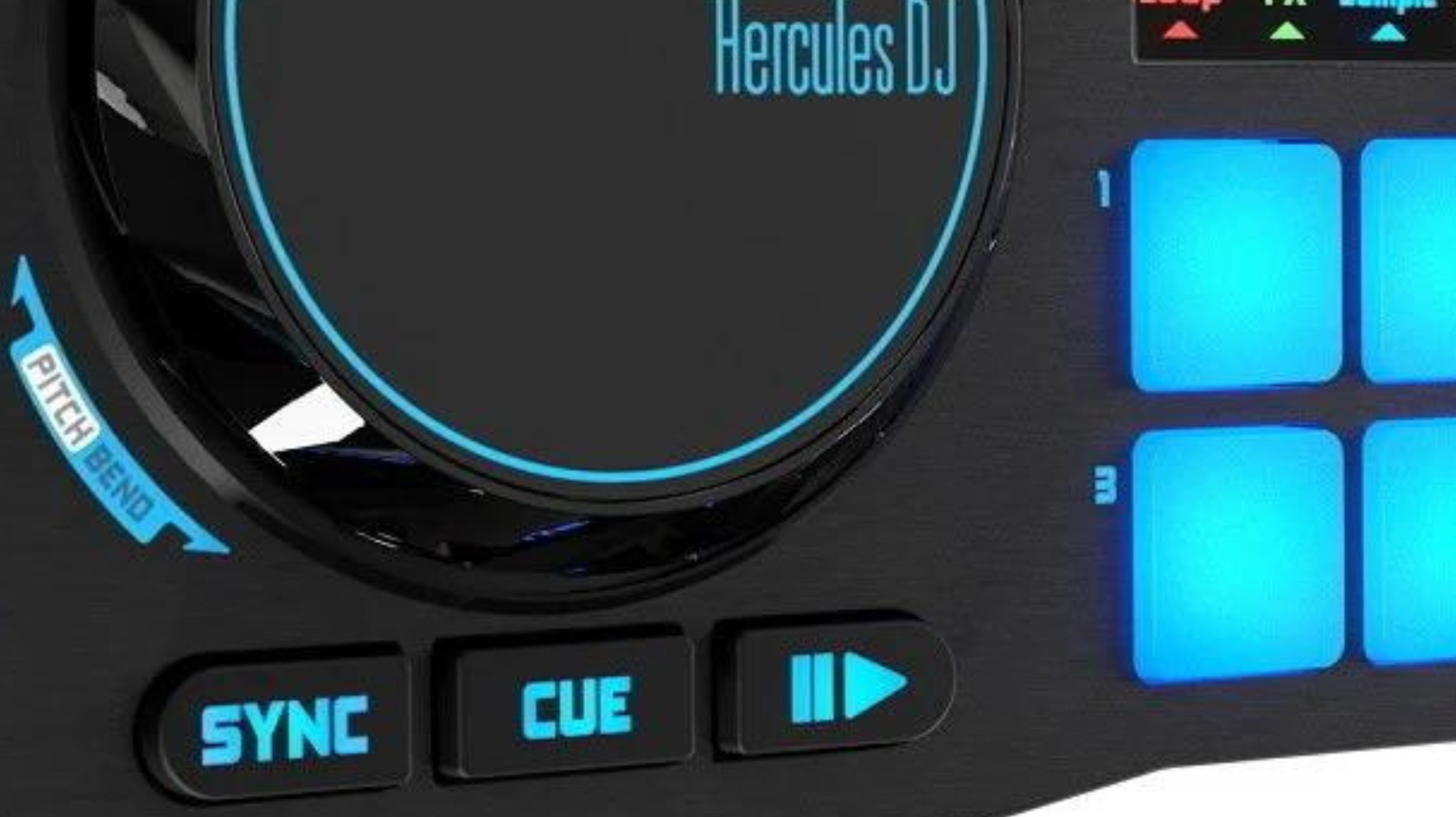 Controlador de 2 Canais Hercules DJ Control Compact com DJUCED ...