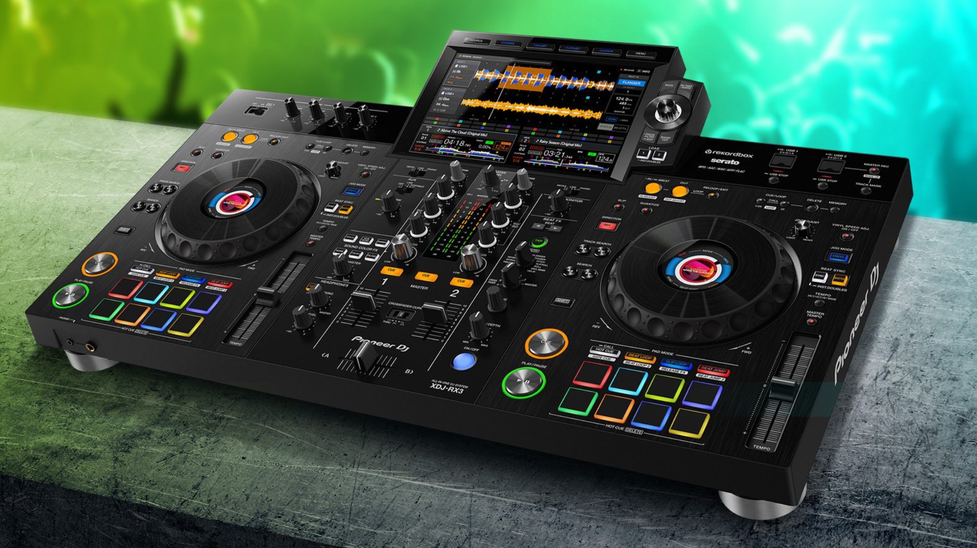 Controlador de 2 Canais Pioneer XDJ-RX3 para Serato e RekordBox - Equipamentos para DJs é Aqui
