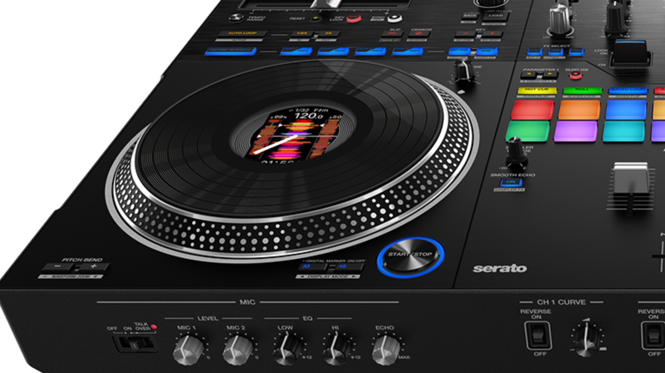 Controlador de 2 canais Pioneer DJs DDJ-REV7 para Serato DJ Pro ...