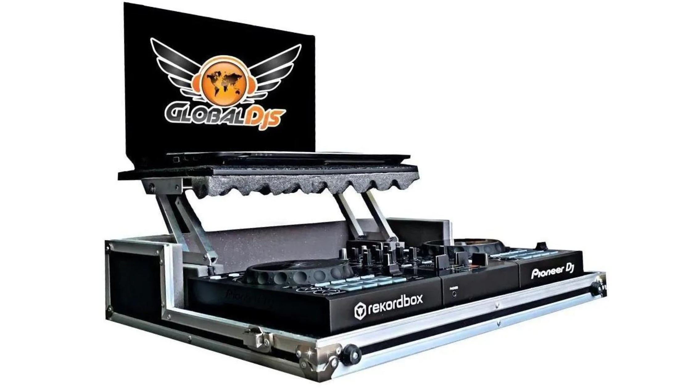 Controlador Pioneer DDJ 400 + Fone HDJ X5 + Monitor Rokit 8 + Case - Equipamentos para DJs é Aqui