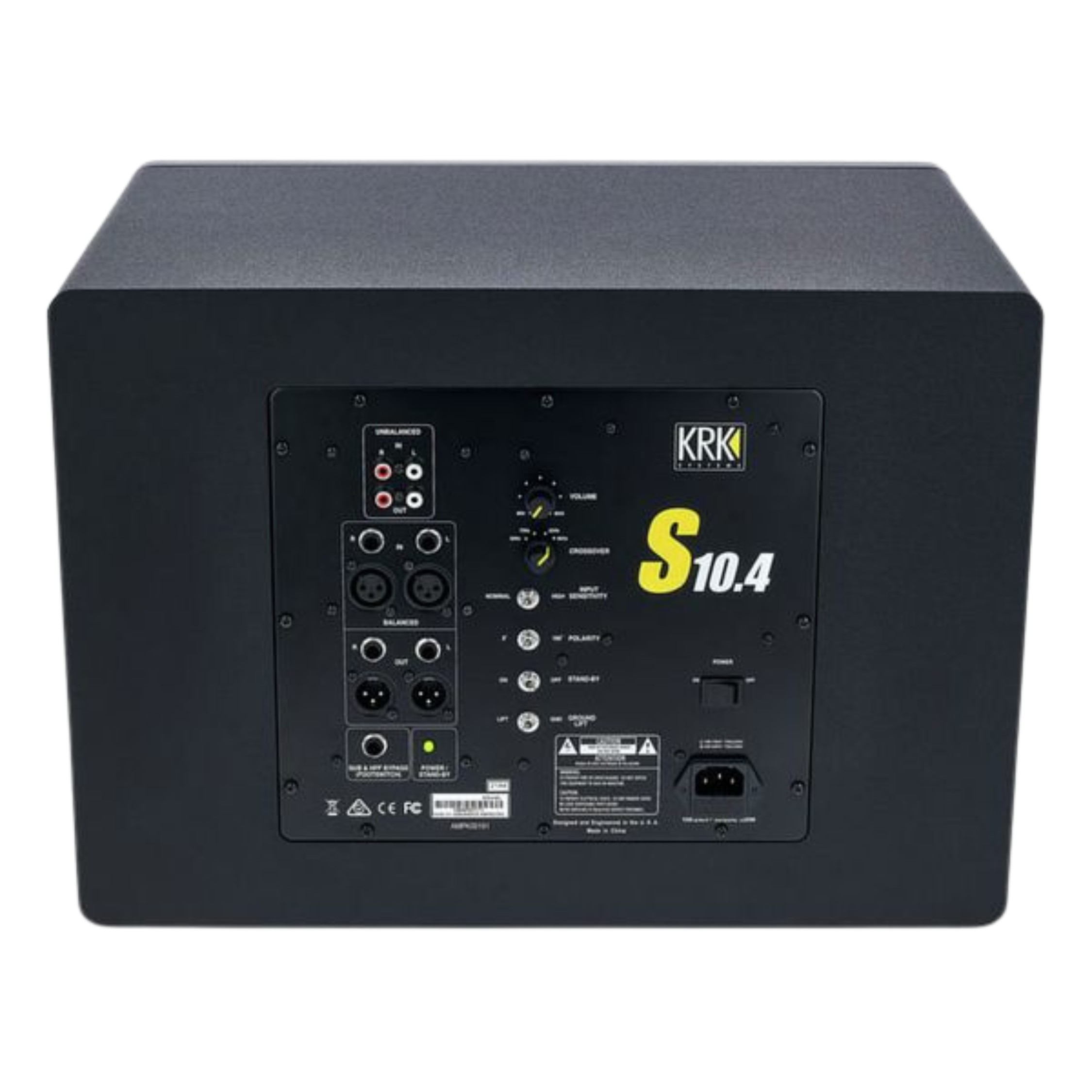 Caixa de Som Subwoofer KRK S10.4 para Estúdio - Equipamentos para DJs é Aqui