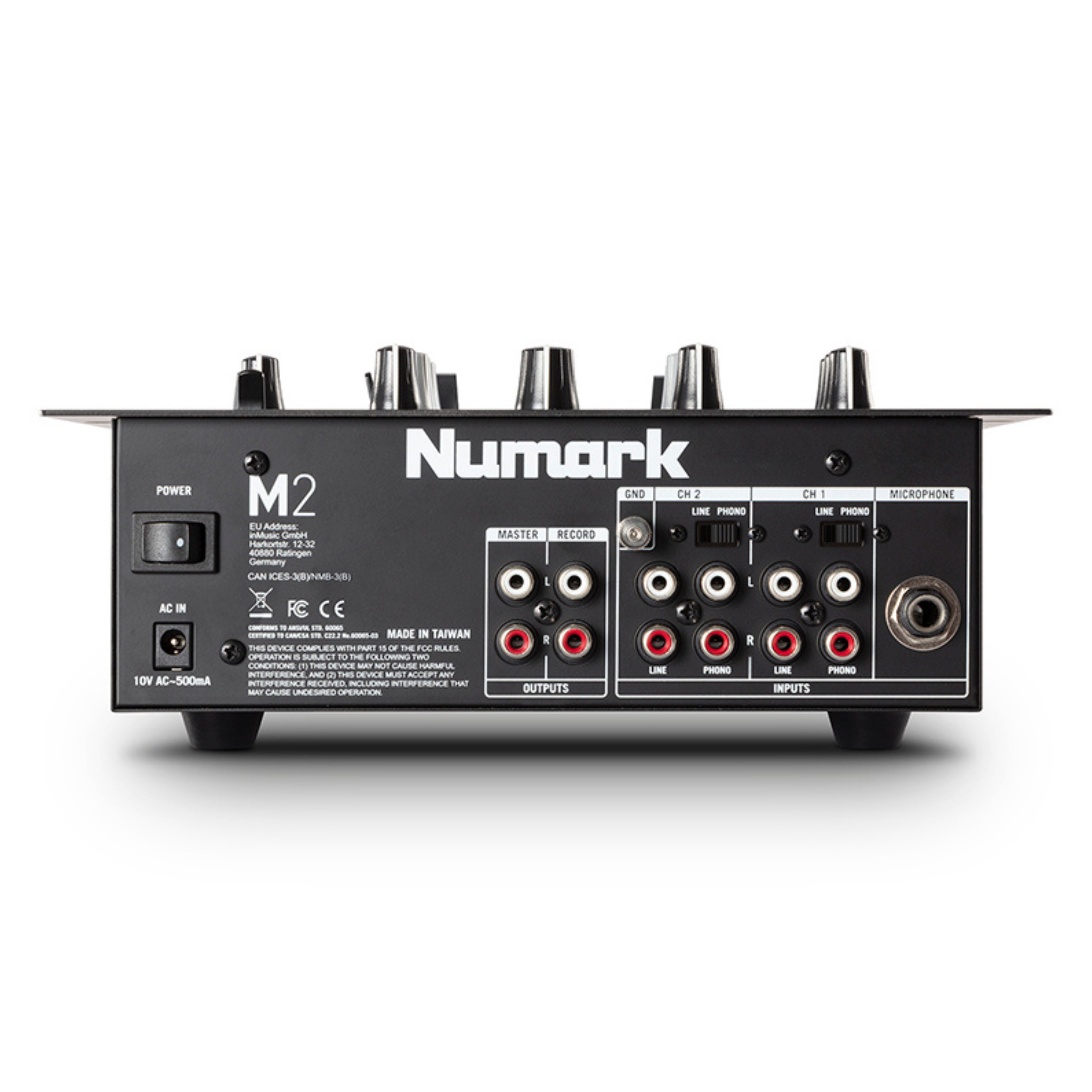 Mixer de Scratch Numark M2 de 2 Canais - Equipamentos para DJs é Aqui