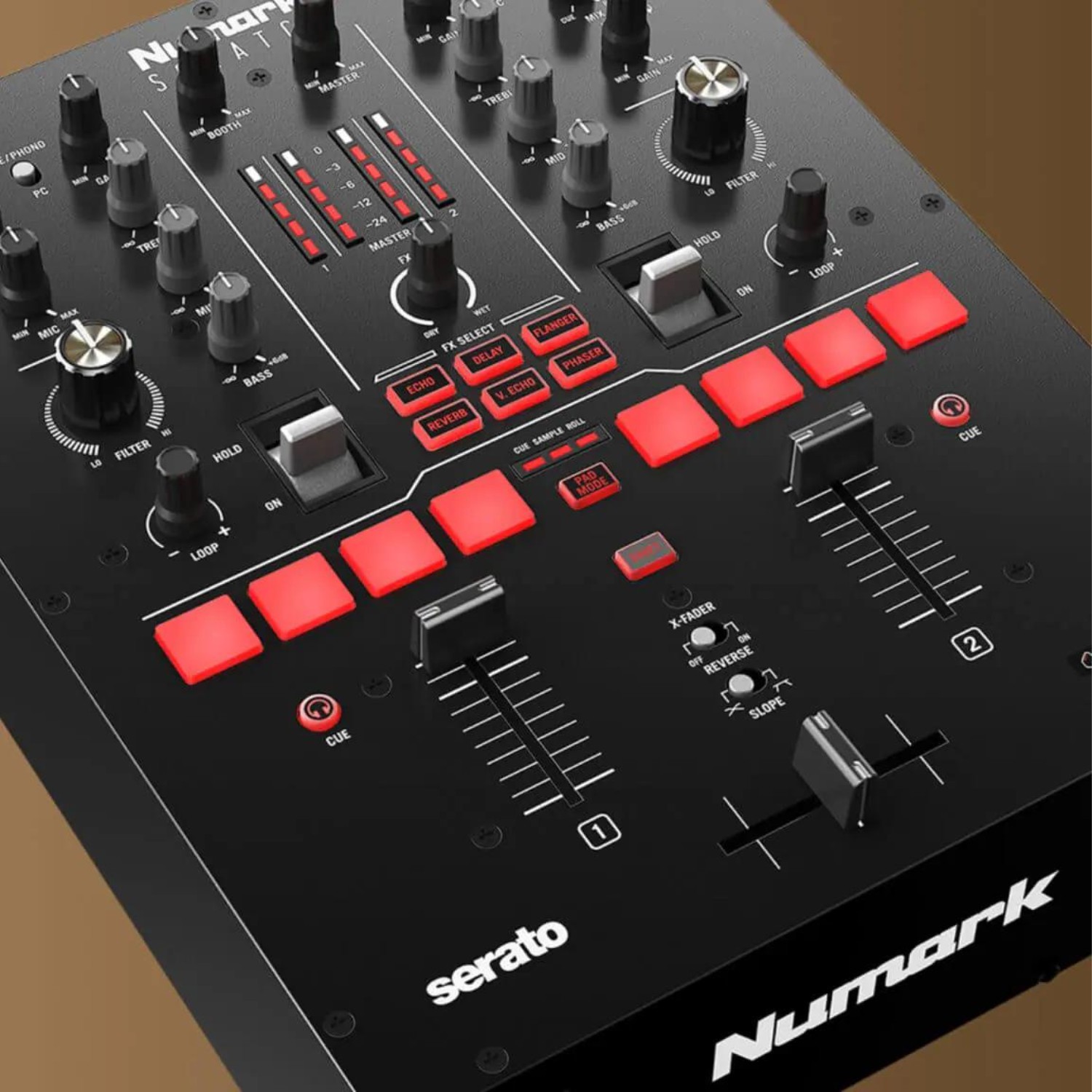 Mixer de 2 Canais Numark Scratch com 24 Bits - Equipamentos para DJs é Aqui