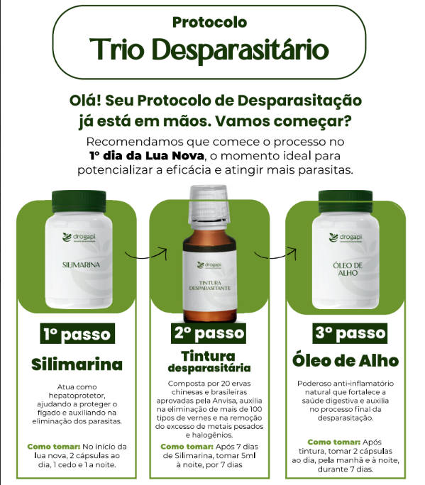 Kit Desparasitário - Drogapi