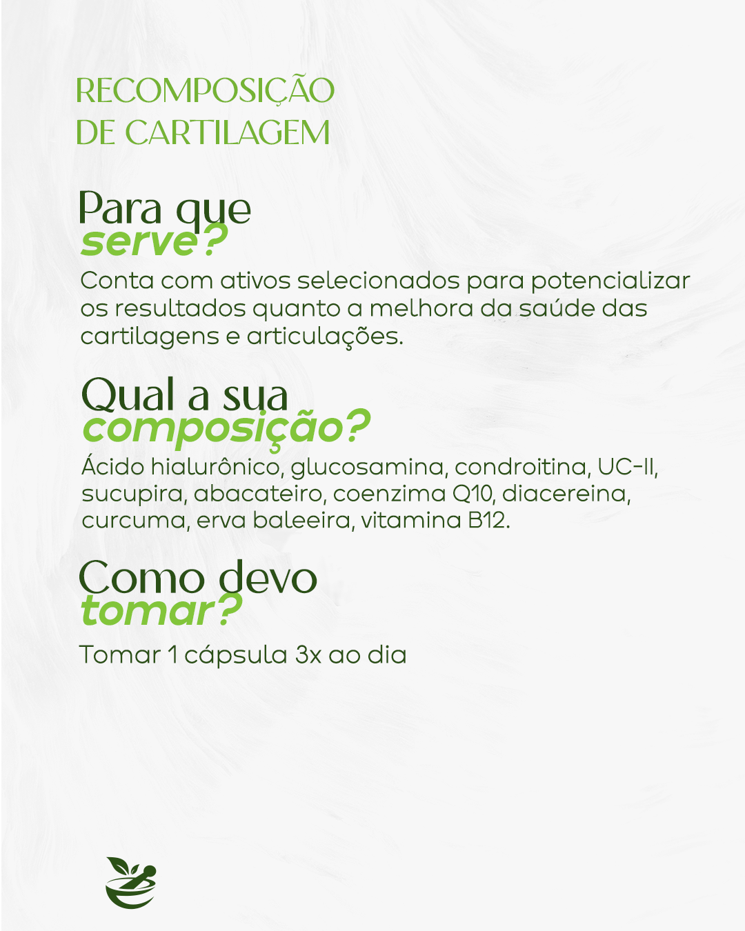 Combo Cartilagem - Drogapi