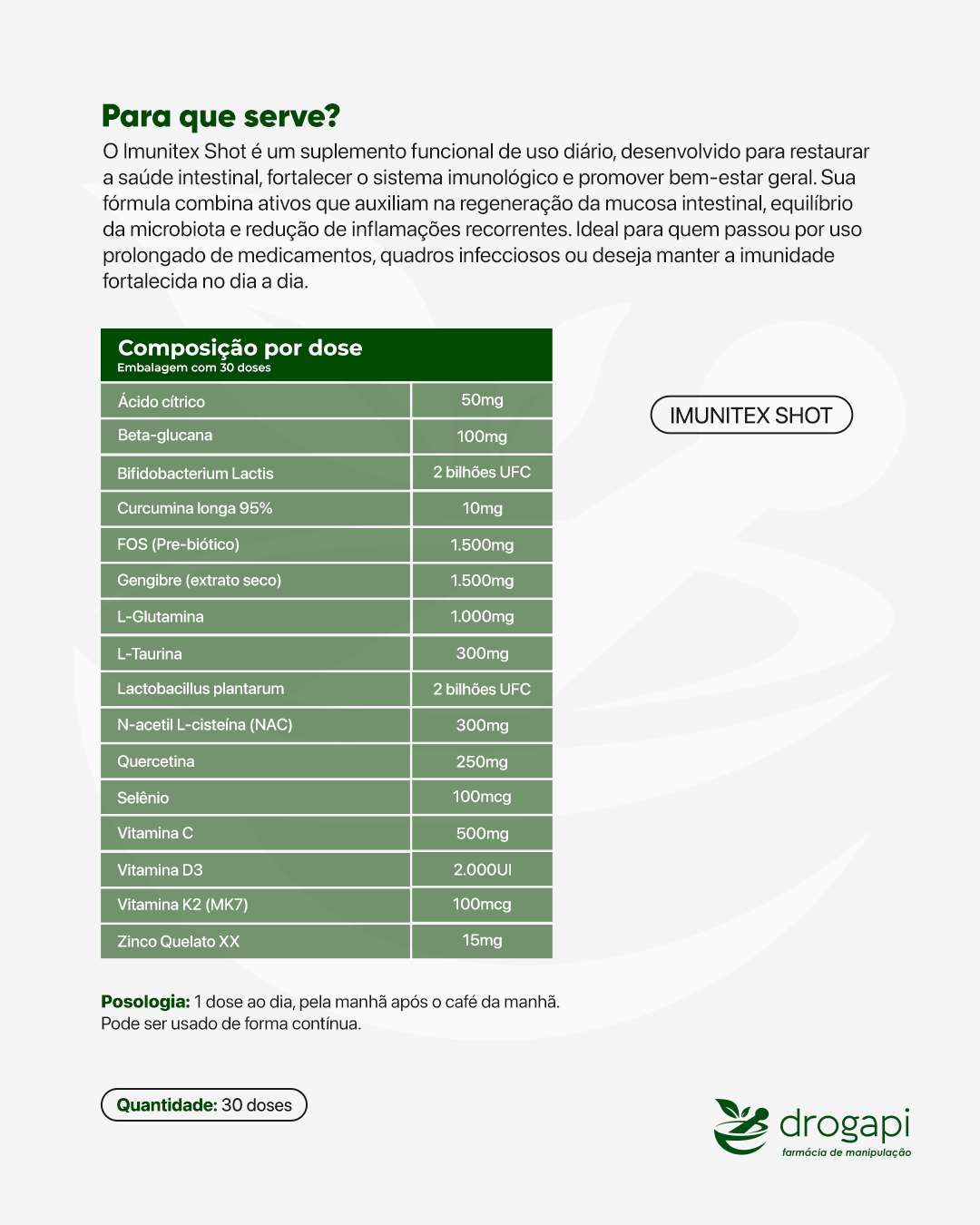 Kit Desparasitário PLUS - Drogapi