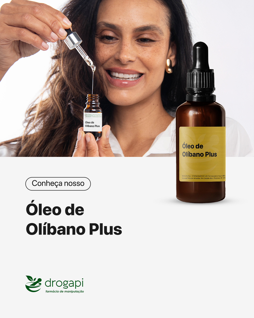 Óleo de olíbano Plus - Drogapi