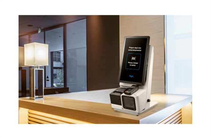 Terminal Falco Elgin Autoatendimento 21,5" POL. - LDA AUTOMAÇÃO COMERCIAL