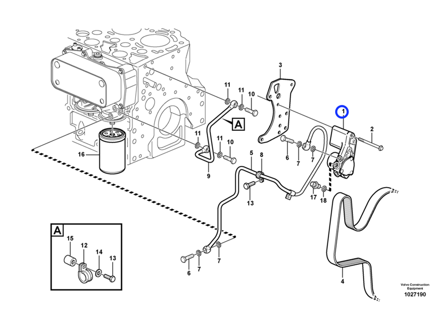 20917999 - Bomba de Combustível - BL60, BL61, BL71 BL70. EW160B, EW180B ...