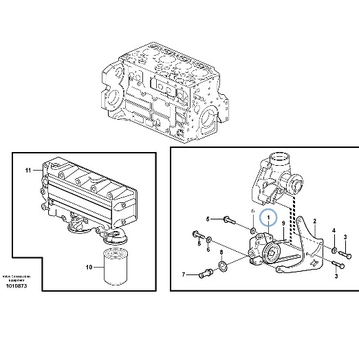 20497044 - Bomba de Combustível - L60E, L70E, L90E, L110E, L120E, G700B ...