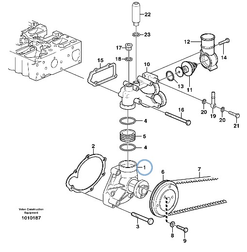 21072752 - Bomba D'água - L50E, L60E, L60F, L70E, L70F, L90E, L90F ...