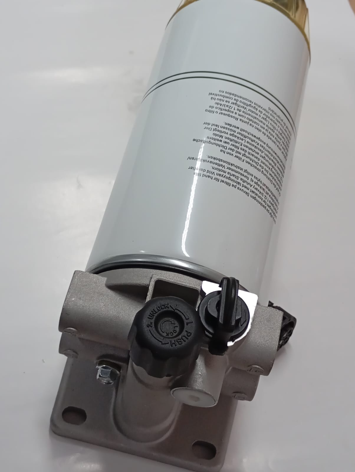 FILTRO SEPARADOR COMPLETO CARREGADEIRAS E ESCAVADEIRAS VOLVO - Peças ...