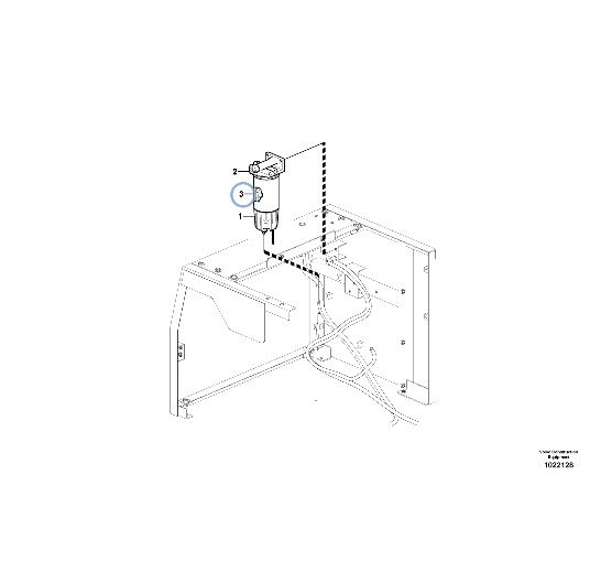 14750657 - Filtro Hidráulico - EC220D, EC250D, EC250E, EC290C, EC300D ...