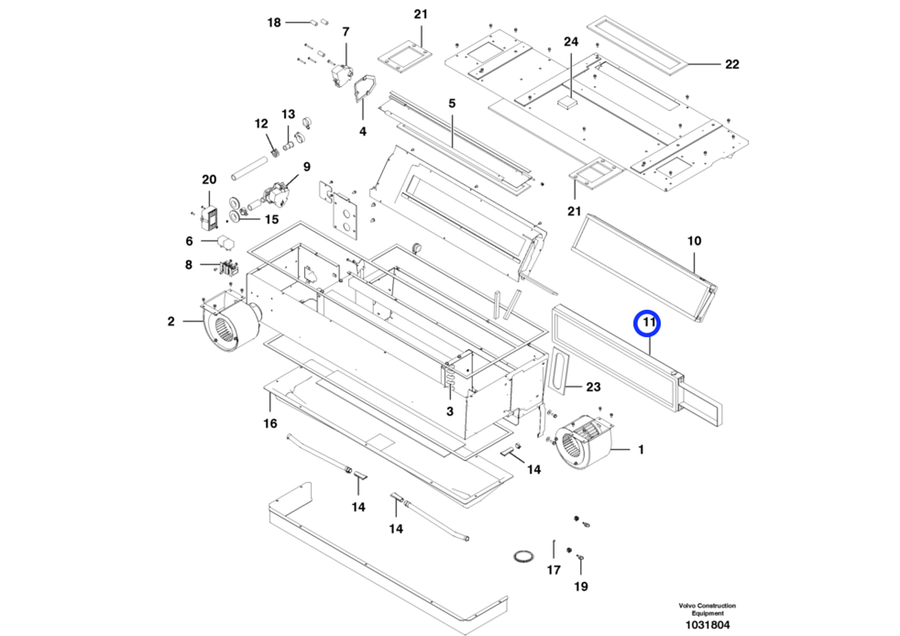 12742527 - Filtro do Ar Condicionado - G970, G930, G940, G946, G960 ...