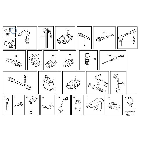 23307414, 20409365, 20560843, 22996281 - Sensor Pressão do Vácuo - A25 ...