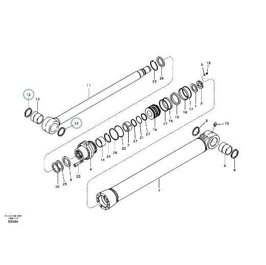 14560211 - Anel de Vedação Volvo CE - Peças para Veículos Pesados Isam ...