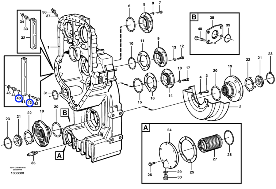 3537521 - Anel de Vedação - L50, L6, L70, L90, L110, L120, L150, L180 ...
