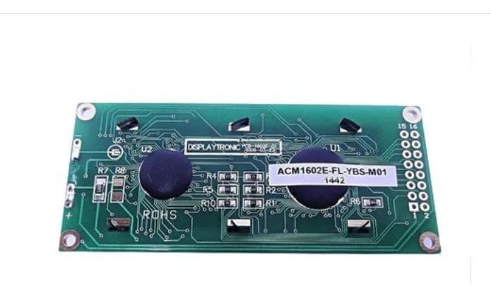 Display Tela Lcd 16x2 1602 Backlight Verde Arduino - Loja Paulicomp ...
