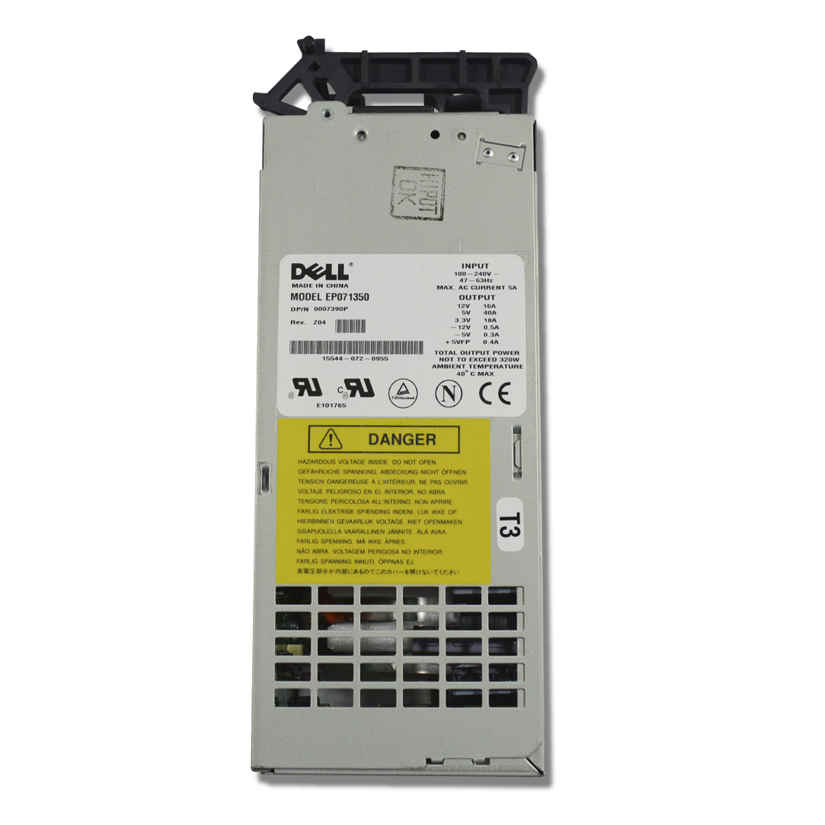 Fonte De Alimentação 320w Dell PowerEdge 6400 EP071350 - Loja Paulicomp ...