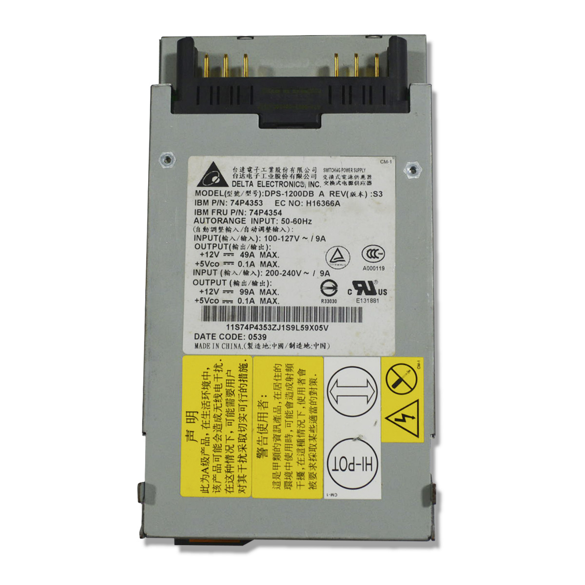 Fonte Delta Electronics 1200w IBM Xseries X445 DPS-1200DB - Loja ...