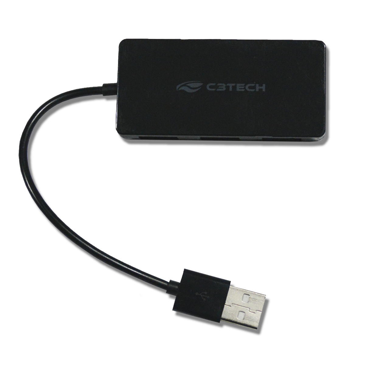 Hub USB 2.0 4 Portas HU-220BK C3Tech - Loja Paulicomp - Encontre os ...