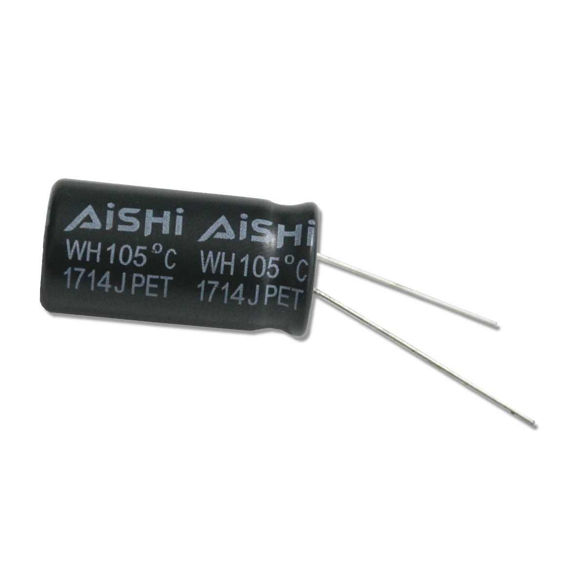 Kit Com 10 Capacitor 220UF 100V 105°C Aishi 25mm X 12mm - Loja ...