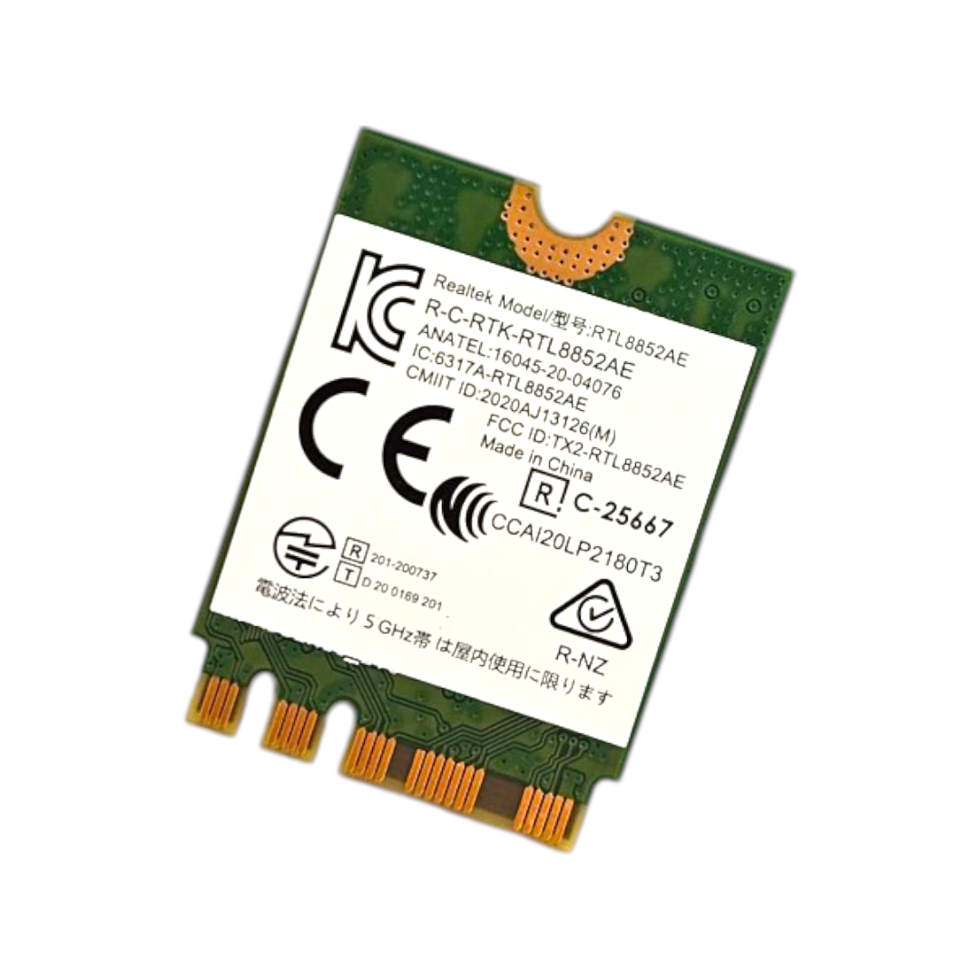 Placa Wireless Wi-Fi 6 Realtek RTL8852AE M.2 Bluetooth 5.2 - Loja ...