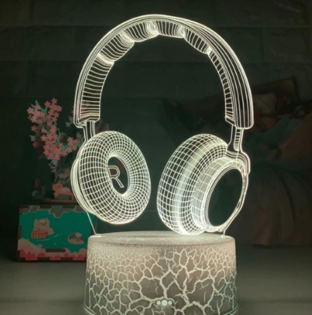 Luminaria creative 3d led - CLICK IMPORTADOS ELETRONICOS