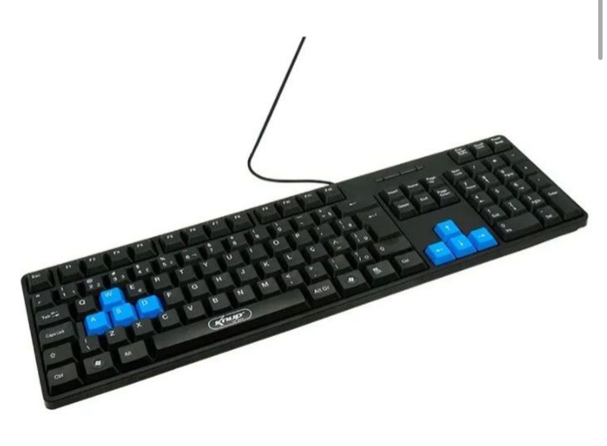 Teclado Usb 2 0 Knup Kp 2044 Click Importados Eletronicos