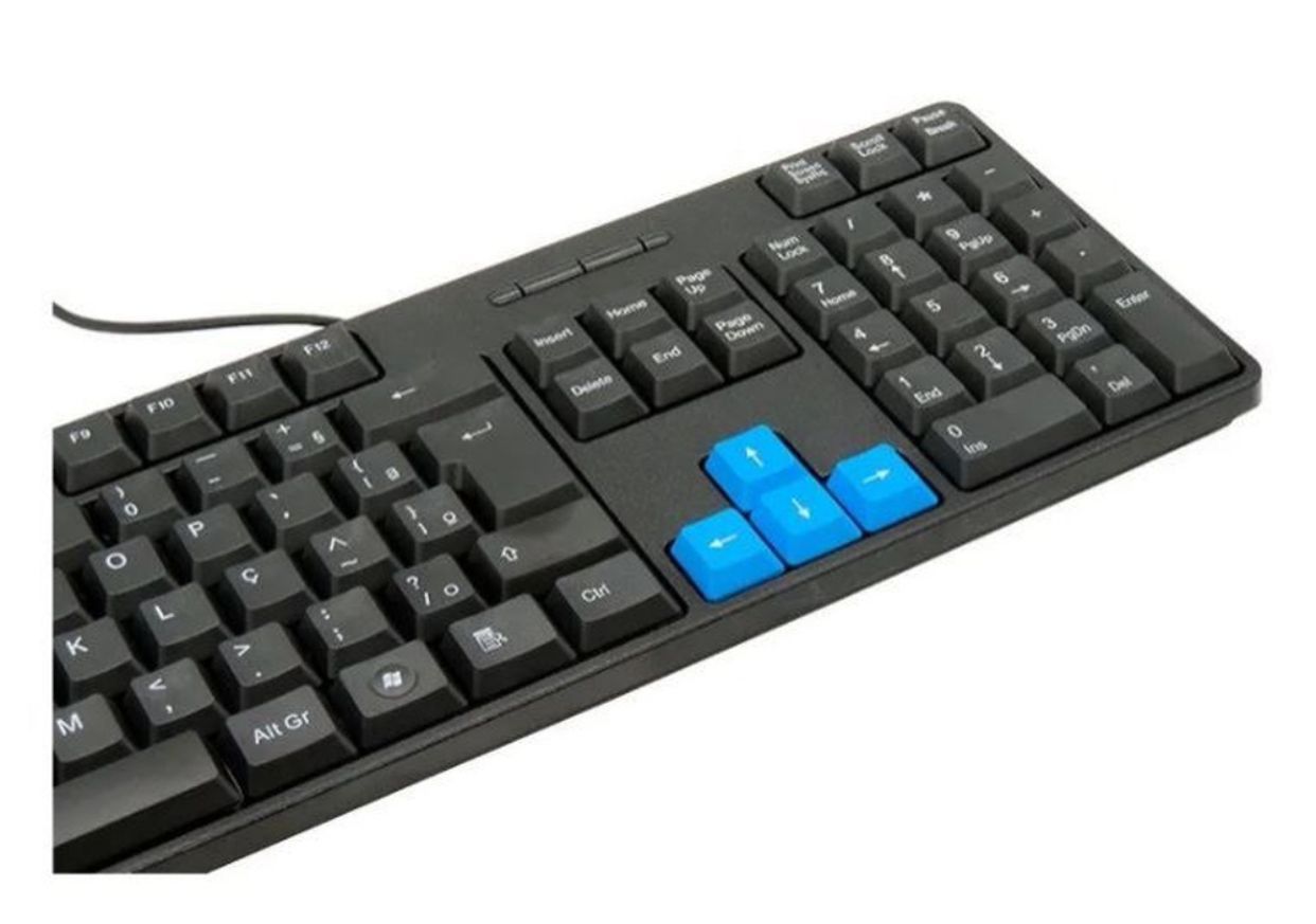Teclado Usb 2 0 Knup Kp 2044 Click Importados Eletronicos