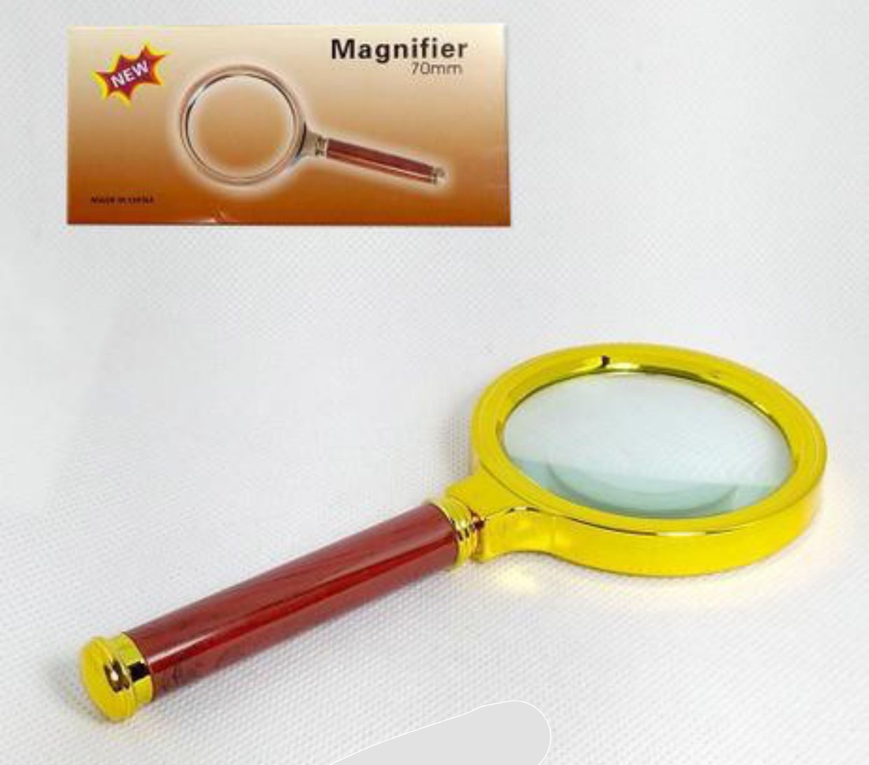 Lupa glass 75mm - CLICK IMPORTADOS ELETRONICOS