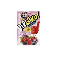 PIRULITO COM BALA DIPLOKO Explosivo DipLoko - Boom - Frutas Vermelhas ...