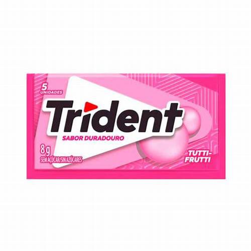 Chicle Trident Display Com 21un Mondelez Tutti Frutti 8g - Avanci Brasil