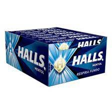 Drops Halls Mentol Azul caixa c/21un - Avanci Brasil