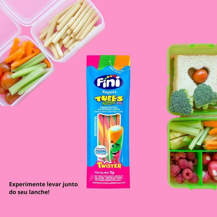 Fini Tubes Twister Ácido C/12 | Avanci Brasil - Avanci Brasil