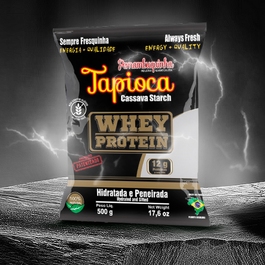 Tapioca com Whey Protein 500g - LauryNaturais