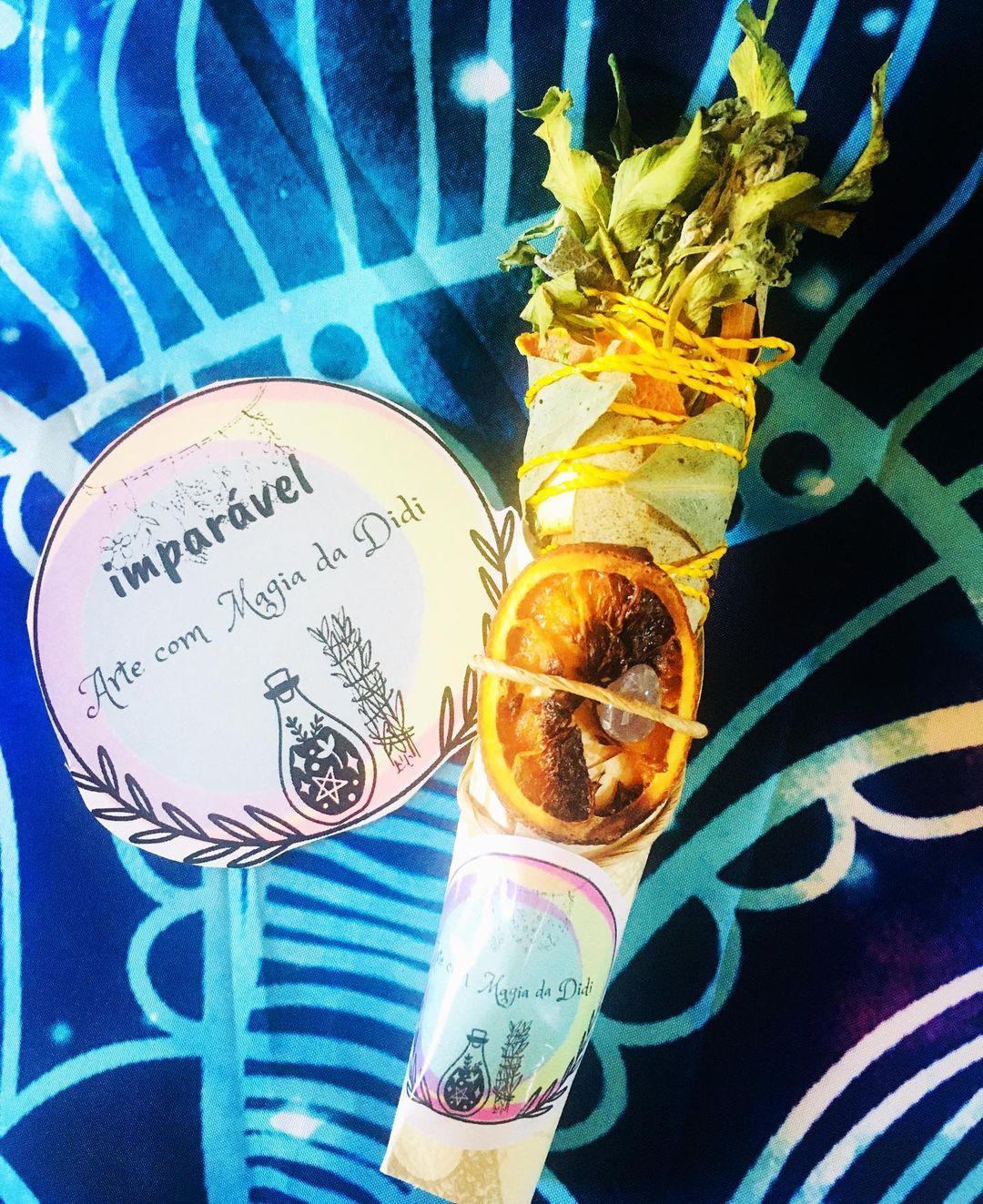 Imparável -Bastão de defumação - Arte com Magia da Didi