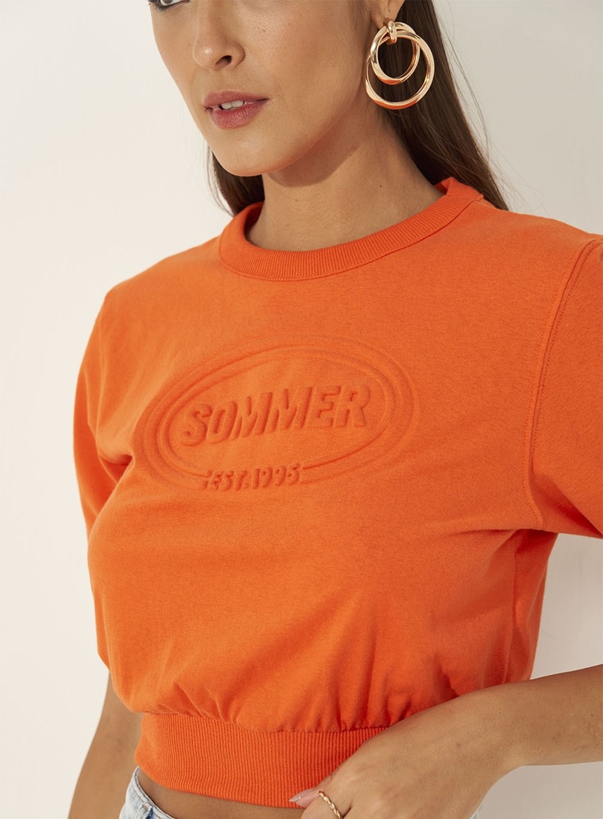 SOMMER CAMISETA FEMININA - MELEVALOGO