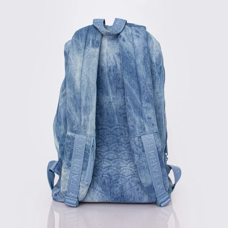 FARM MOCHILA XODO FARM RIO DE COR JEANS - MELEVALOGO