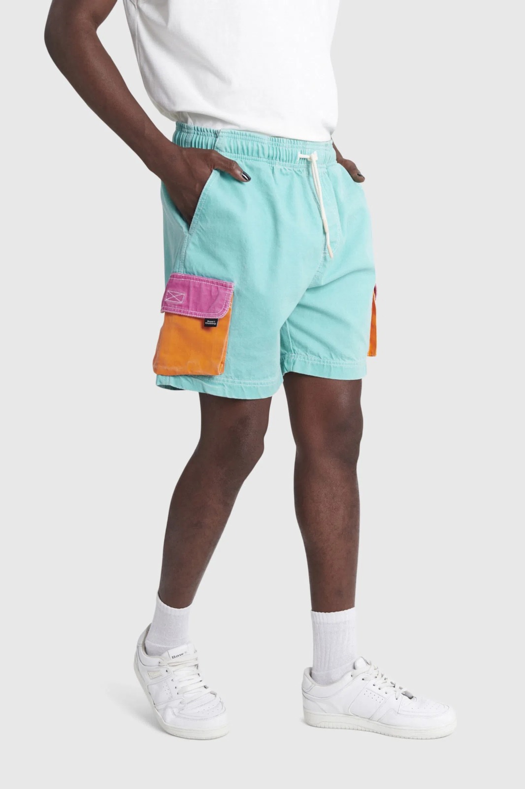 BAW SHORTS CARGO COLORBLOCK - MELEVALOGO