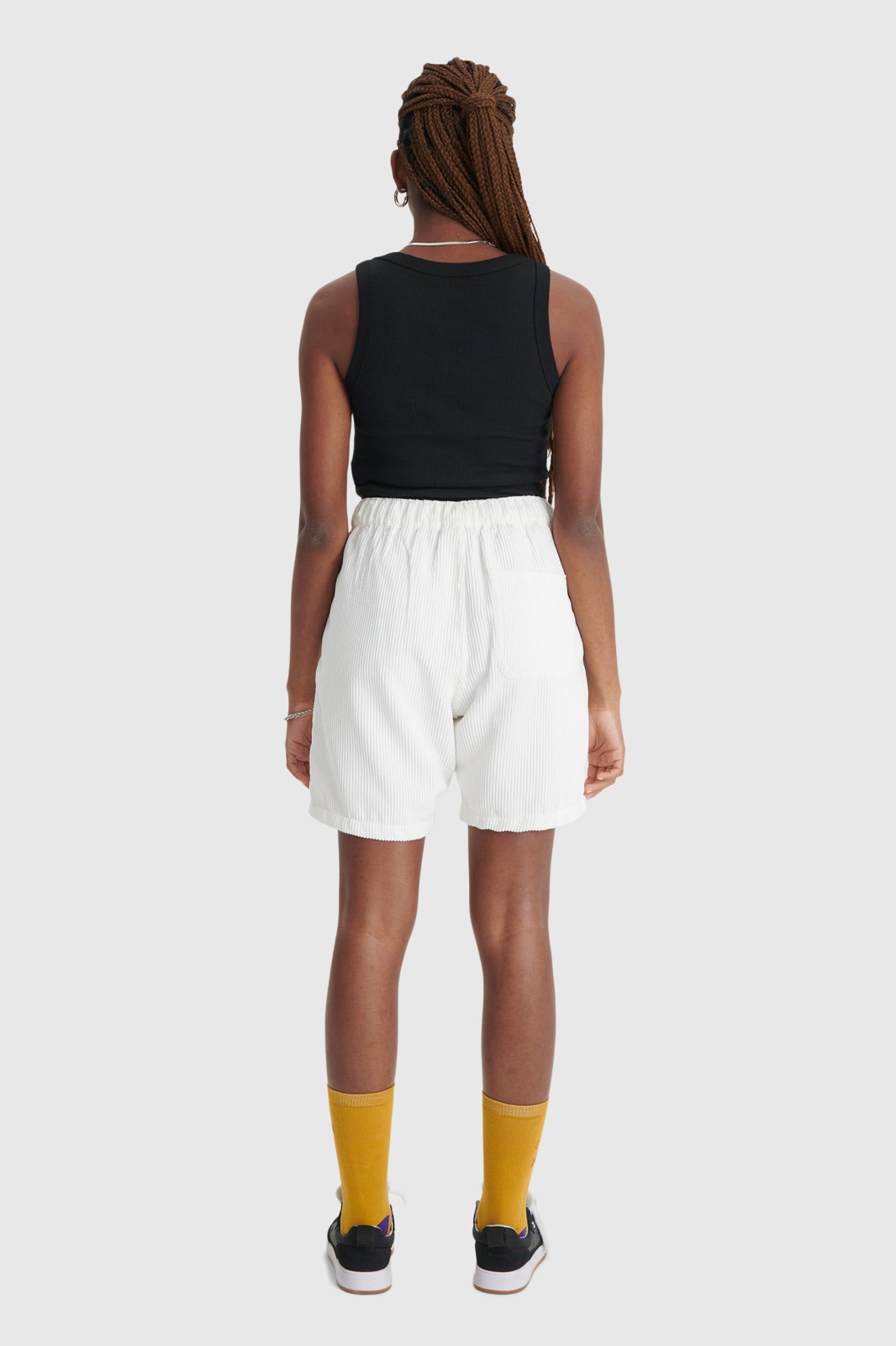 BAW SHORTS ALFAIATARIA CORDUROY MUSH - MELEVALOGO