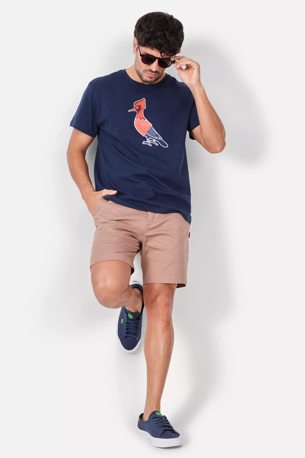 RESERVA CAMISETA ESTAMPADA PICA PAU LABEL - MELEVALOGO