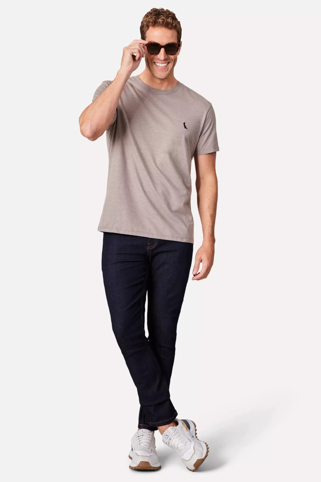 RESERVA CAMISETA PARIS CINZA LUA - MELEVALOGO