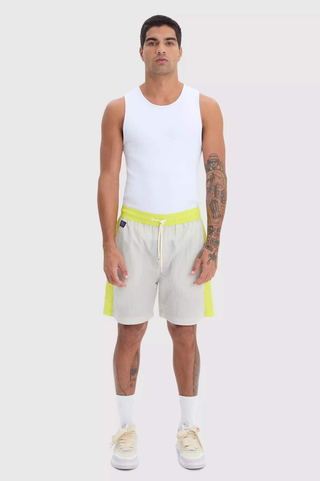 BAW POOL SHORTS BAW X SMILEY - MELEVALOGO