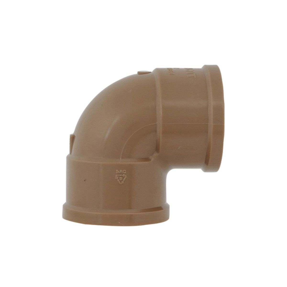 Joelho Cotovelo 90º PVC Soldável Rosca 25mmx1/2'' Marrom - BARADEL ...