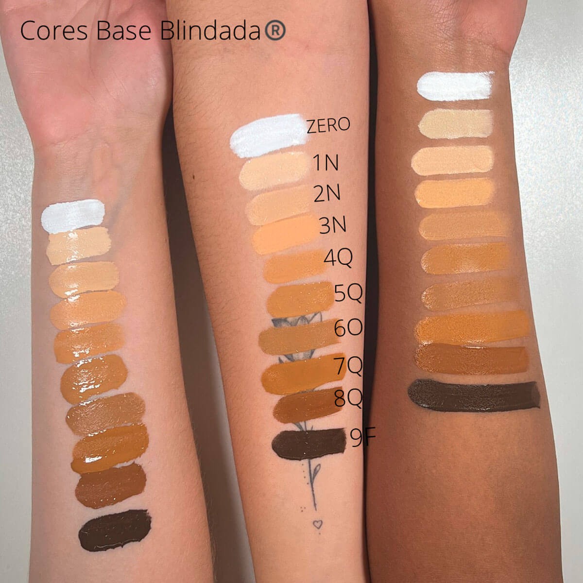 Base Blindada - 1N Lagoa Azul - Kohll Beauty - Kohll Beauty